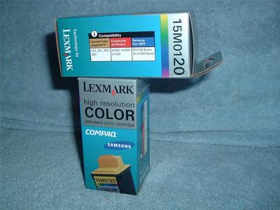 LEXMARK High Resolution Color Print Cartridge Compaq Samsung 15M0120 ...