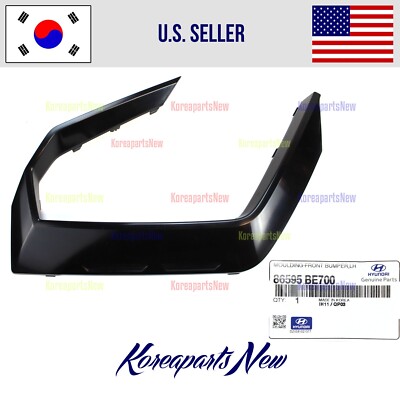 FRONT Bumper Cover Molding Left DRIVER Side ⭐OEM⭐ Hyundai Kona N-Line ...