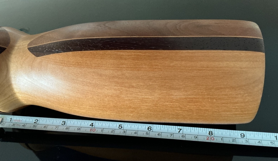 1990 DAVID COLLIER SIGNED 9" EXOTIC INLAID Exotic WOOD & BRASS ...
