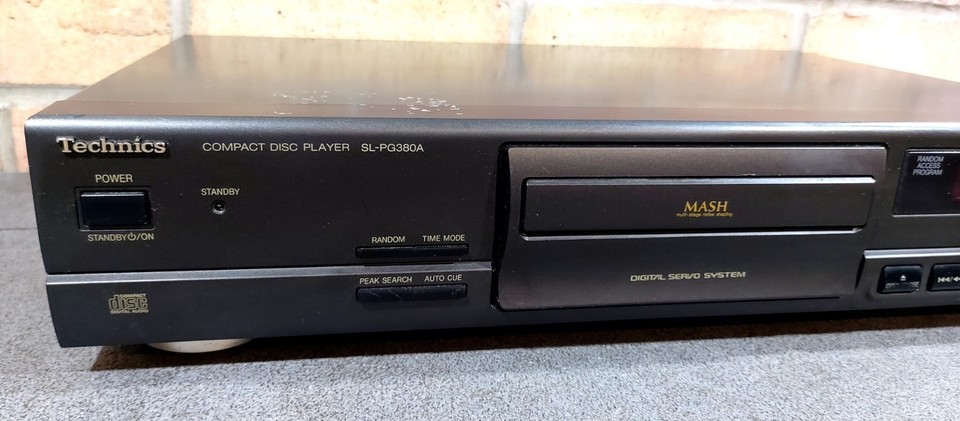 Technics SL-PG380A CD Compact Disc Player Black - Hi fi Separate | eBay UK