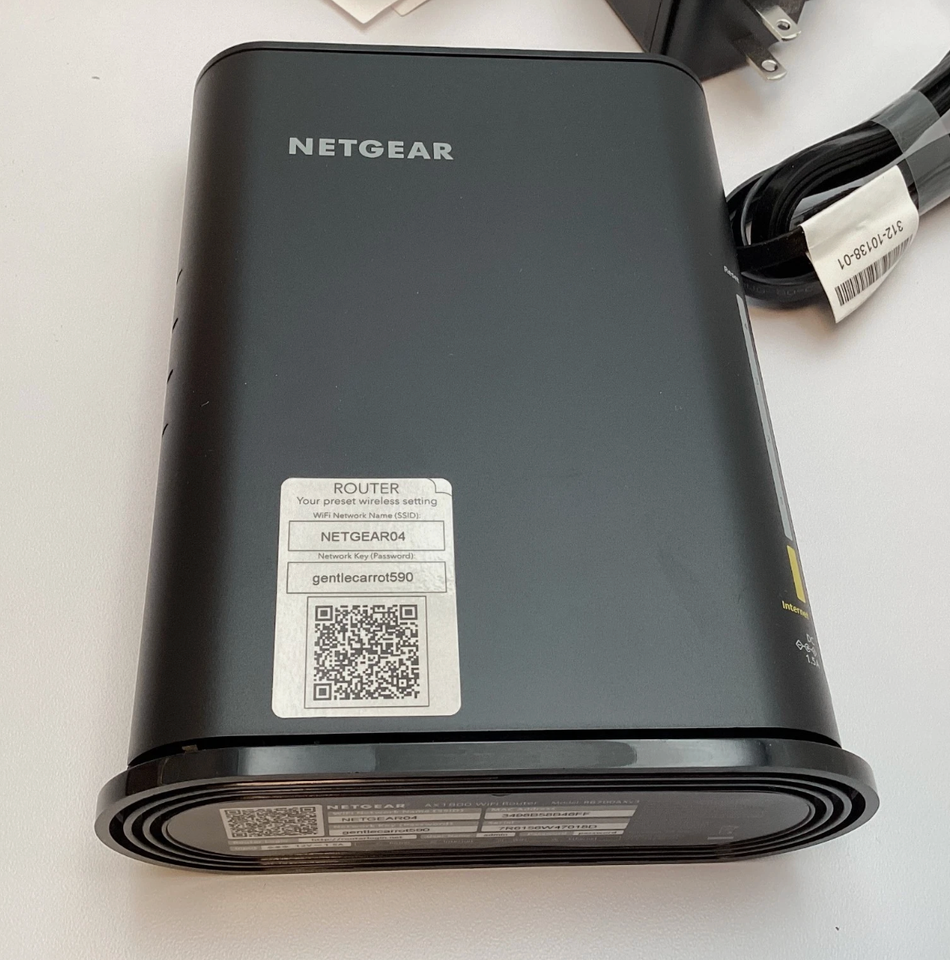 NETGEAR 4-Stream Router R6700AX AX1800 WiFi 6 Router 1.8 Gbps Speed ...