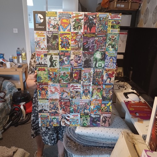 DC Comics "Covers Montage" Canvas Print Batman Superman, 60 Width x 90 ...