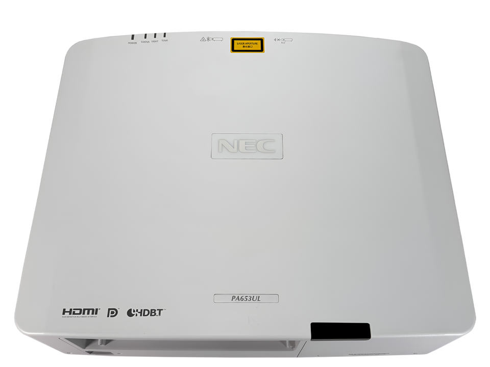 NEC PA653UL 3LCD Projector Laser 6500 ANSI WUXGA HDBaseT 2160p + 1 Year ...