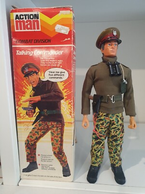 Gi Joe Vintage 1964-83 Action Man MIB SAS Talking Commander, Rare! | eBay