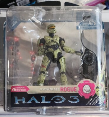 McFarlane Halo 3 Spartan Soldier Rogue Figure Series 3 New Sealed | eBay
