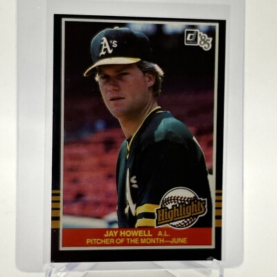 1985 Donruss Highlights Jay Howell Baseball Card #18 NM-MT FREE ...