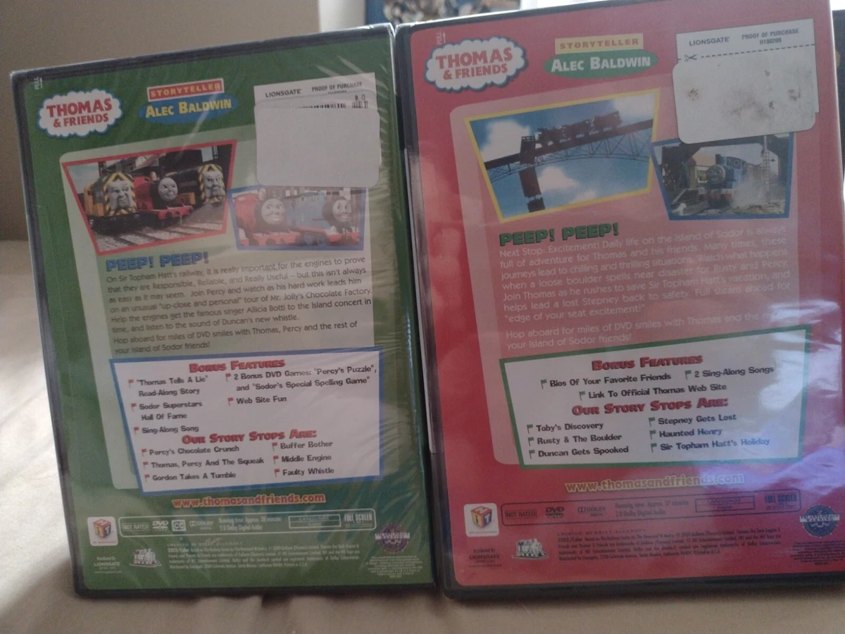 Thomas And Friends Percys Chocolate Crunch Dvd