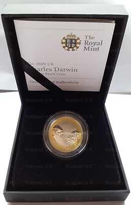 2009 Royal Mint Charles Darwin £2 Two Pound Coin Silver proof rare | eBay