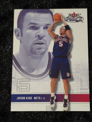 2002 Fleer Force New Jersey Nets Jason Kidd Card #62 NBA | eBay
