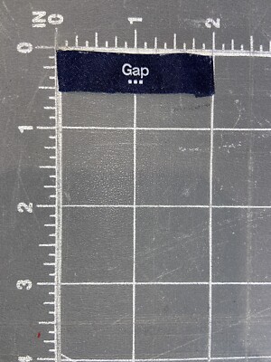 GAP Logo Brand Patch Tag Clothing Clothes Fashion Apparel Style Jeans ...