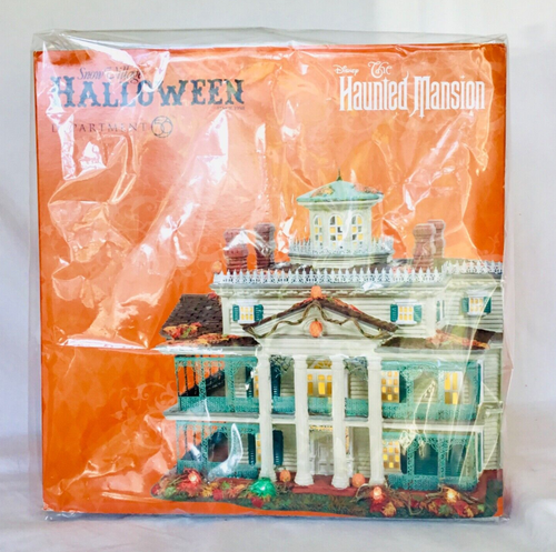 Dept 56 CERAMIC Disney HAUNTED MANSION 6006744 Snow Village Halloween ...