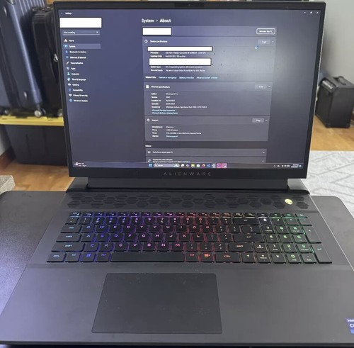 Alienware M18 - i9-13980HX 64GB DDR5 MEMORY, 4TB SSD, RTX 4090, 18 ...