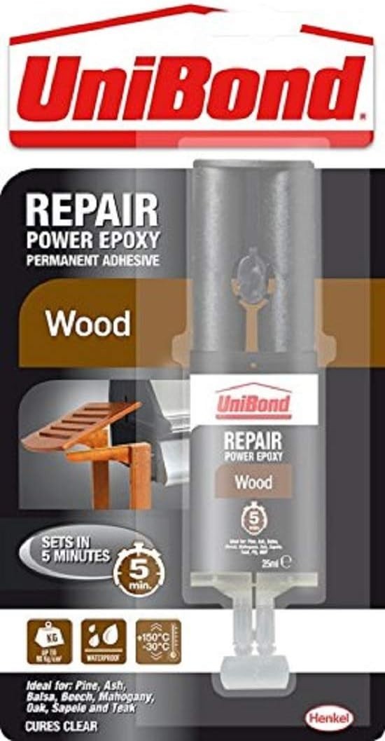 UniBond Repair Power Epoxy Wood 1381189 25ml Epoxy Resin Liquid Professional | eBay UK