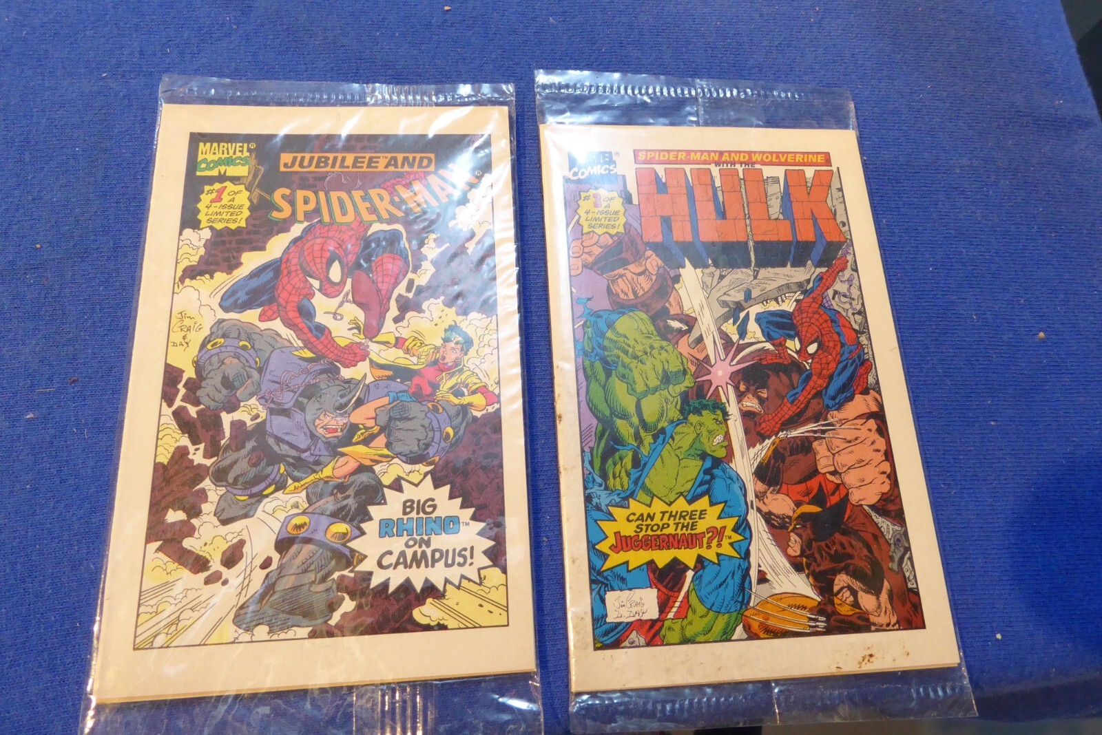 Marvel Smallest Micro Comic Books Lot of 2 / Sealed / Mint /Collector's ...