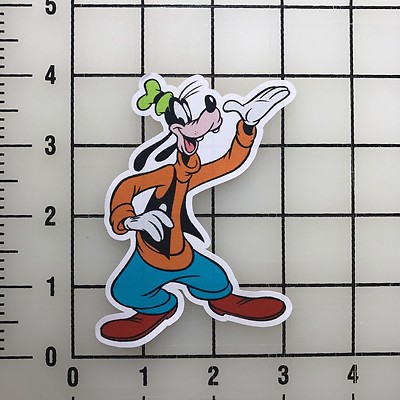 Goofy 4" Tall Vinyl Decal Sticker BOGO | eBay