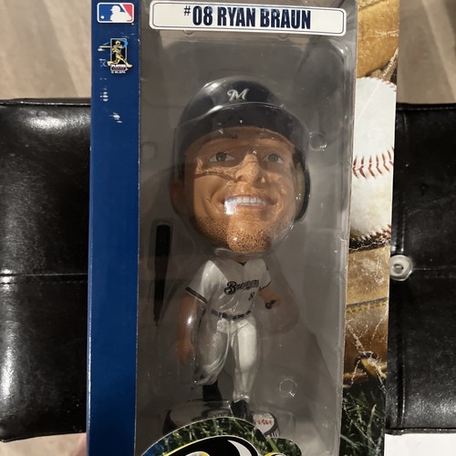 RYAN BRAUN Brewers Bobblehead BIG HEAD with box forever Collectibles ...