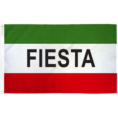 FIESTA 3'X 5' POLY FLAG | eBay