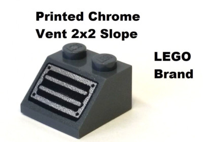 LEGO Star Wars Vent Rivets PRINTED 2x2 Slope Dark Blue Gray MARVEL Iron ...