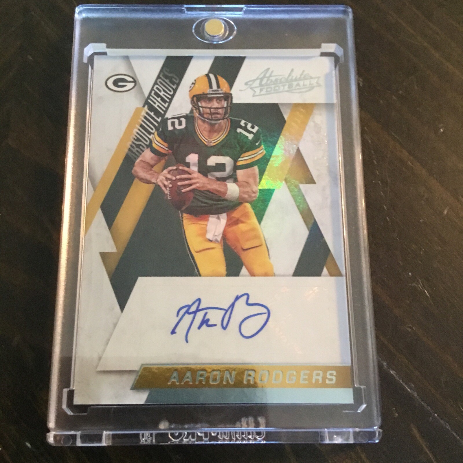 2016 “Absolute Hero’s” Aaron Rodgers Autograph~4 MVP’s~#5/12 SSP~HOF ...