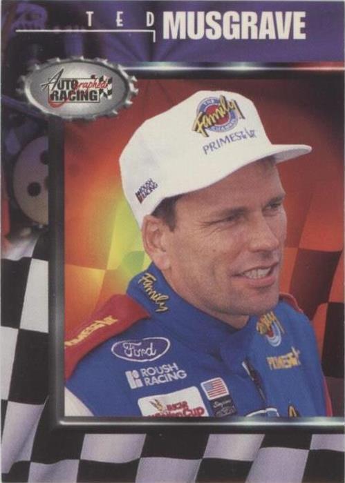 1997 Score Board Autographed Racing - Ted Musgrave #21 for sale online ...