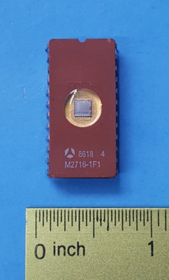 IC, M2716-1F1 , MOSTEK , EPROM , 2KX8 , MOS , DIP , 24PIN , CERAMIC | eBay