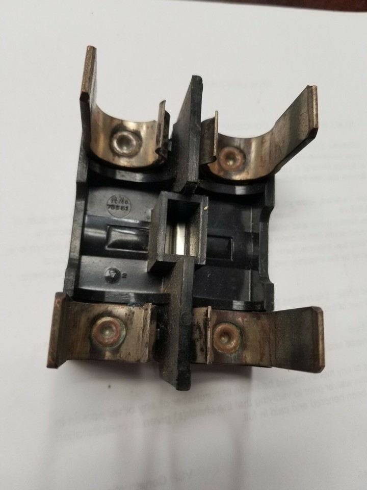 RANGE BULLDOG BULL DOG 60 AMP SWITCH FUSE PANEL HOLDER PULL OUT PULLOUT ...