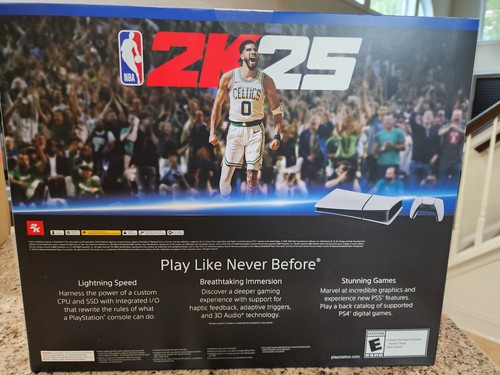 Sony PlayStation 5 Slim Console Digital Edition NBA 2K25 Bundle BRAND ...