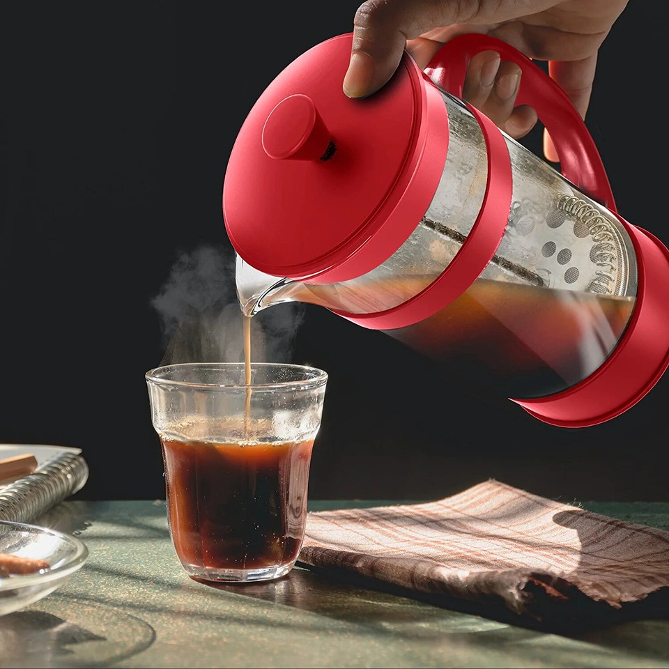 French Press Espresso and Tea Maker with Triple Filters Utopia Kitchen ...