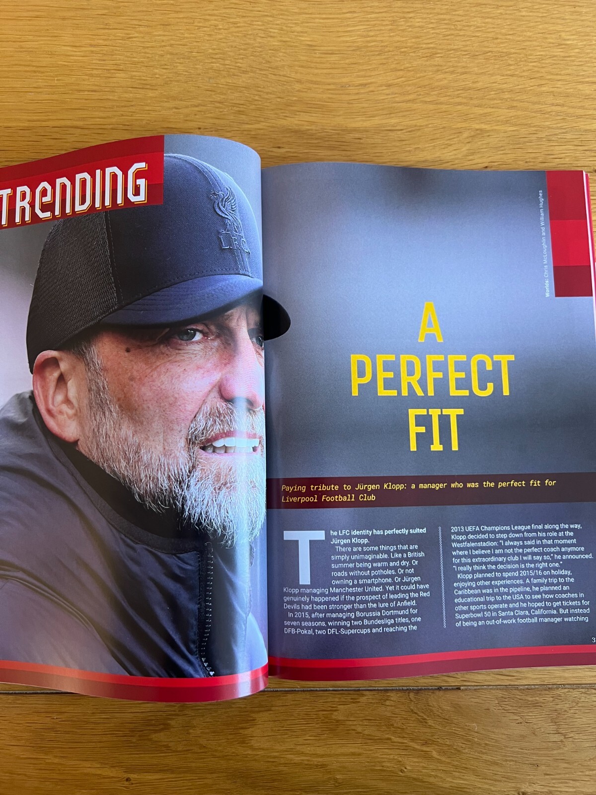 Danke Jurgen Liverpool FC Programme Klopp | Grelly UK