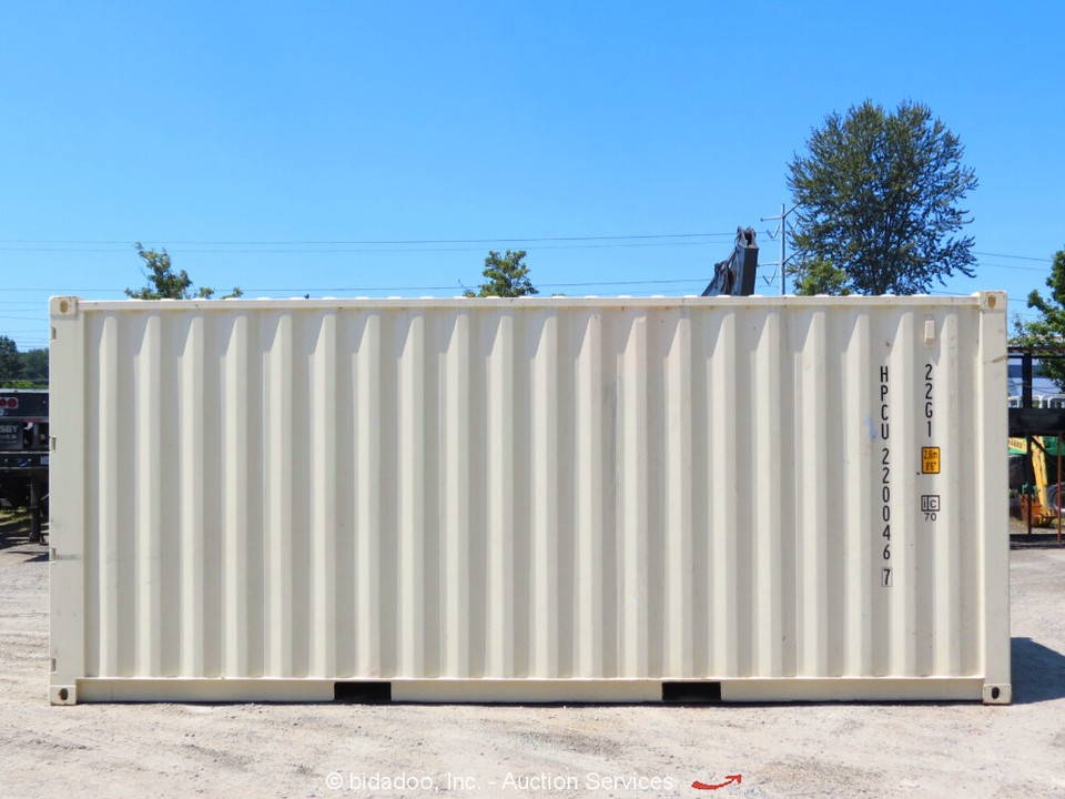 2024 20' Shipping Storage Container Conex Fork Pockets 67,200 LB ...