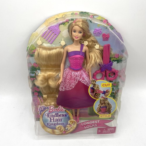 Barbie Endless Hair Kingdom Longest Locks Doll & Access. #DKB63 NEW ...