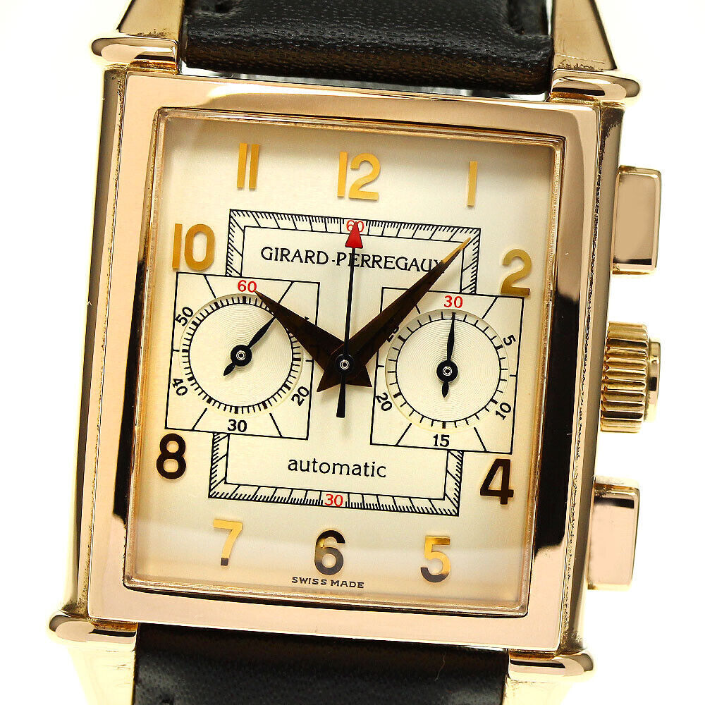 Girard-Perregaux Vintage 1945 Silver Men's Watch - 2599 for sale online ...
