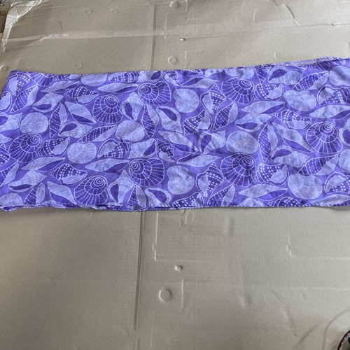 Beach Shell Purple Light Scarf | eBay