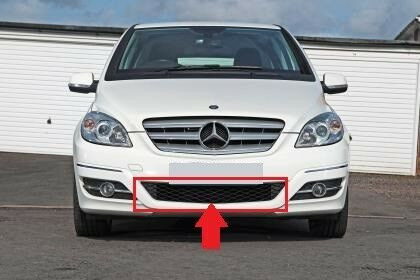 NEW GENUINE MERCEDES BENZ B CLASS W245 FRONT BUMPER CENTER GRILL COVER ...