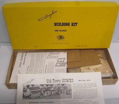 HO Scale Suydam Kit 574 Lot of 3 Old Town Homes Selling Many !! | eBay