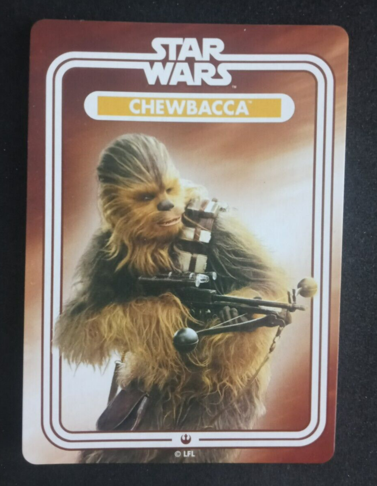 Disney Star Wars Chewbacca Playing Card Chewbacca Jack Spades | eBay