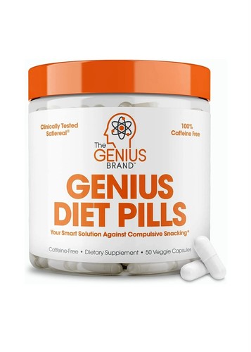 Genius Brand Diet Pills 5HTP Appetite Suppressant Saffron Supplement 50 ...