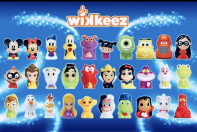 50 New DISNEY Wikkeez Blind Bag Kids Surprise Toy Figure Figurine Lot ...