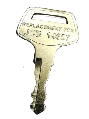 14607-14657-14603-14707 Key - Fits Bomag,JCB,Terex,Volvo,Hydrema ...