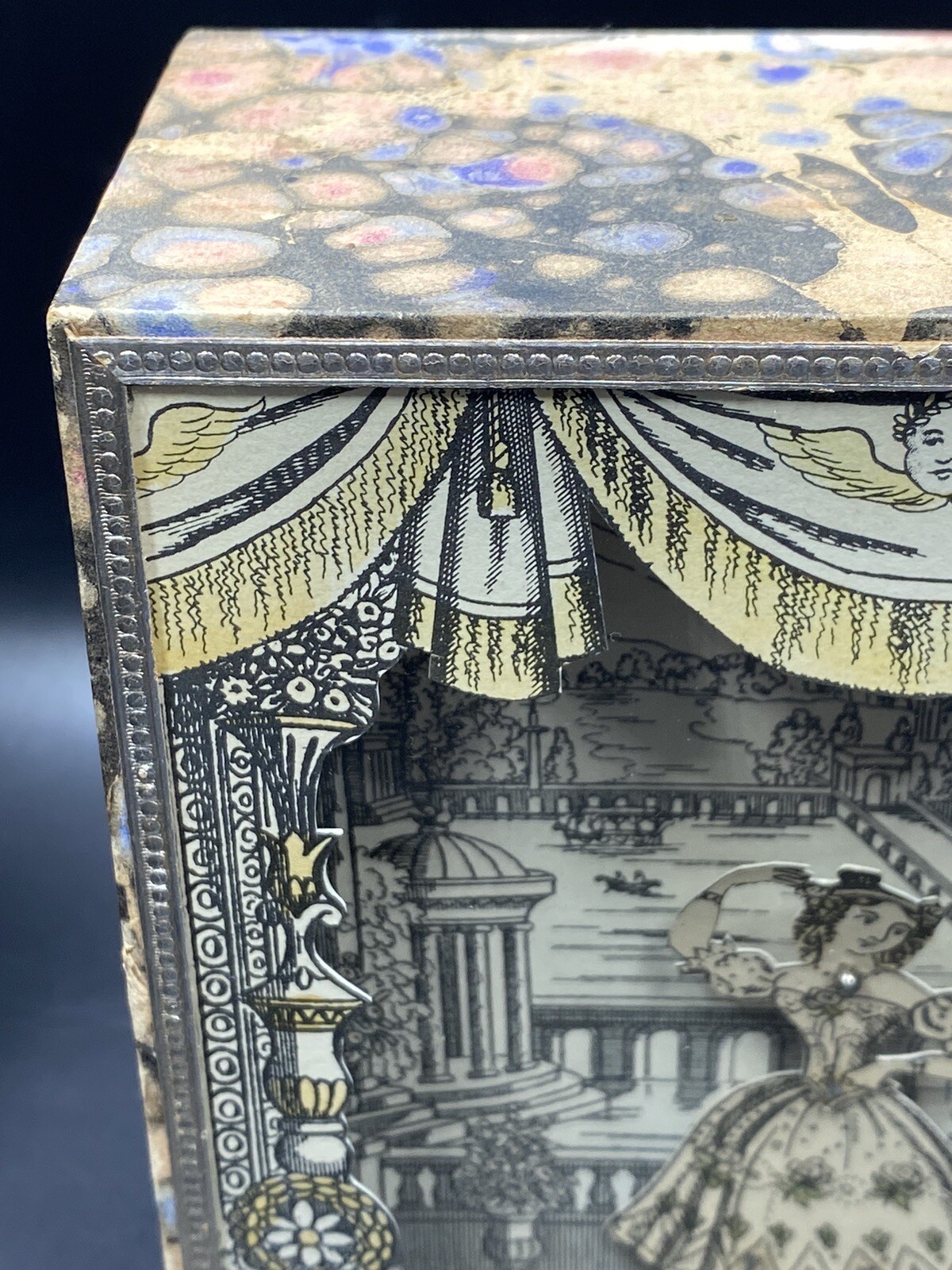 Automata Music Box Columbine Lady Dancer Petit Theatre Boutique ...