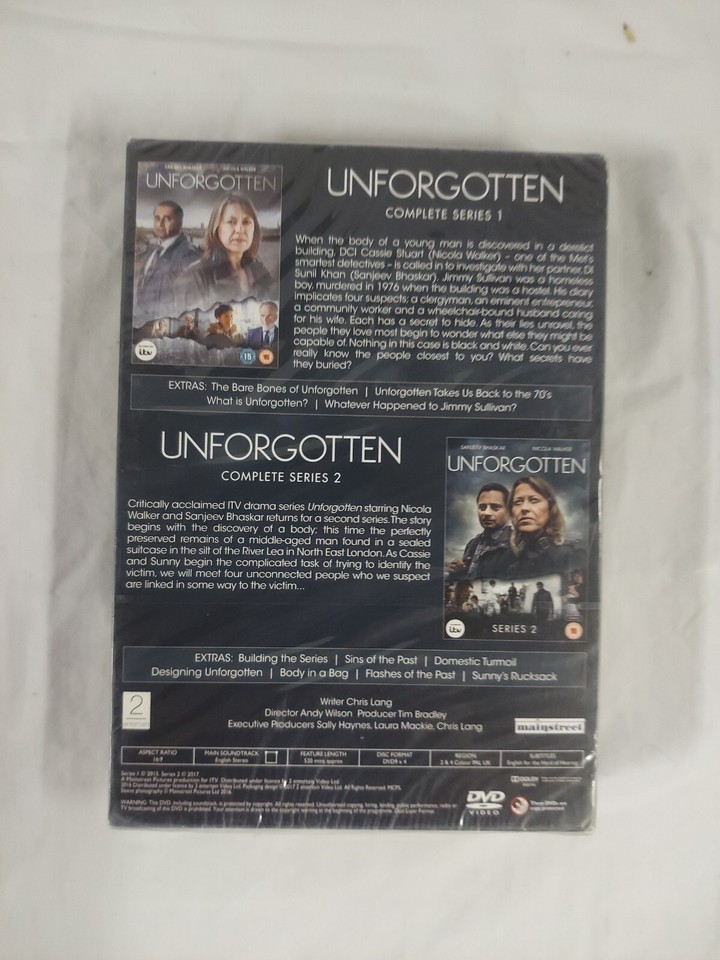 Unforgotten Series 1 & 2 (-DISC BOX SET) UK IMPORT [DVD][Region B/2 ...