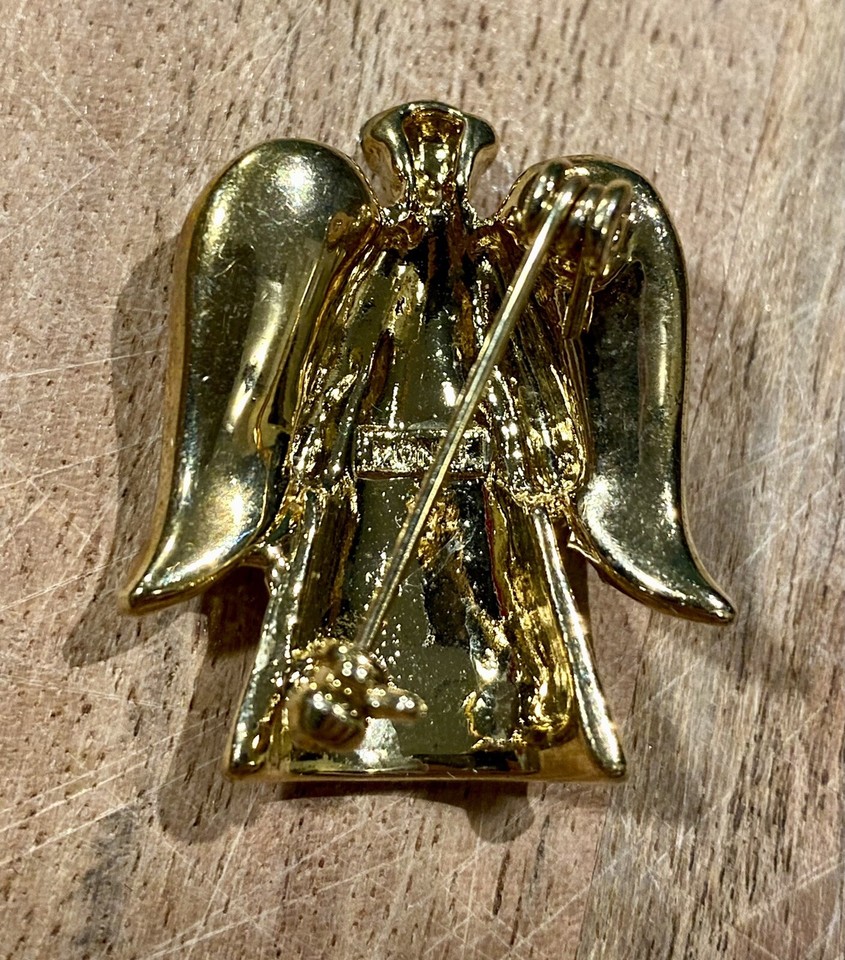 Vintage Monet Angel Brooch | eBay