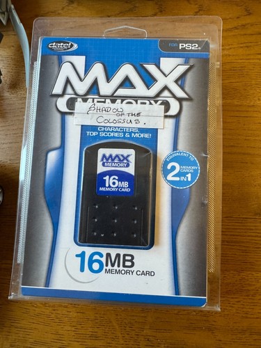 Memory Card PS2 - 16 MB - PlayStation 2 - Datel x 4 7194801213486| eBay