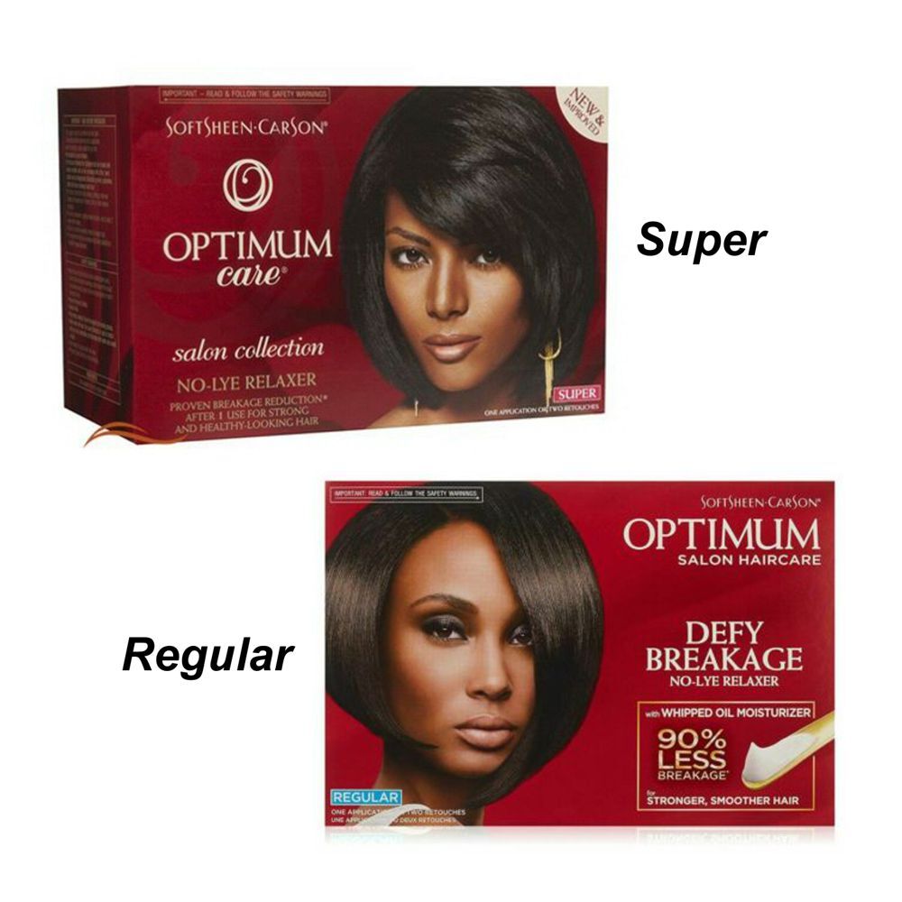 OPTIMUM CARE SALON COLLECTION RELAXER KIT STIRAGGIO LISCIANTE PER ...