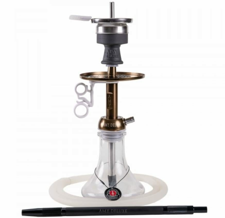 Made in Germany Hookah Heavy Metal Brass Stainless Steel Glass German ...