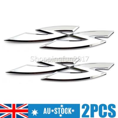 For Holden Side and Rear Chrome SS badges VY VZ Commodore SS Sedan Ute ...