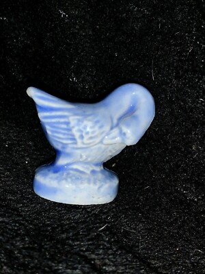 WADE PORCELAIN Male GOOSE the GANDER Noah Ark MADE IN ENGLAND Cobalt ...