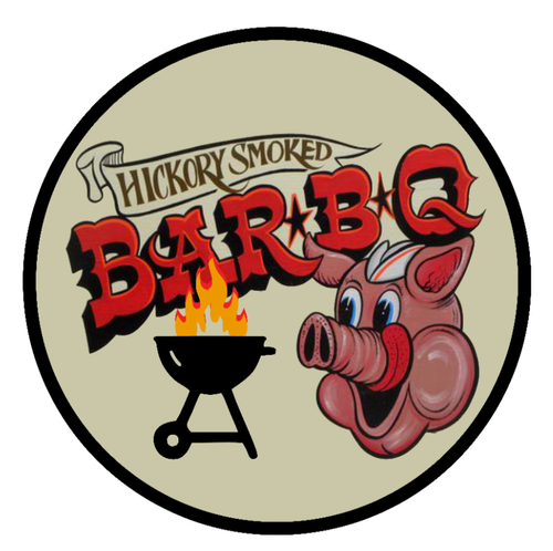 BBQ - Hickory Smoked - Vinyl Decal/Sticker Car Yeti Cup Window Cooler ...