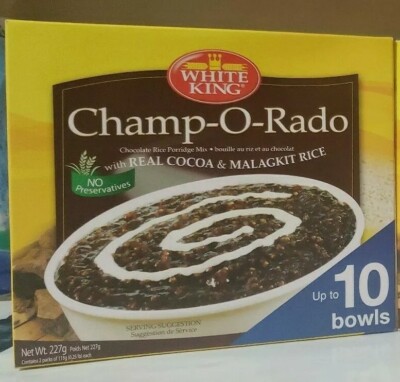 (2-Boxes) White King Champ-O-Rado w/ Real Cocoa & Malagkit Rice/ Makes ...