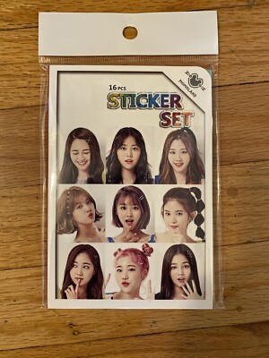 MomoLand Photo Sticker Set 16 Pcs KPOP Jane Taeha Nayun Daisy JooE Ahin ...